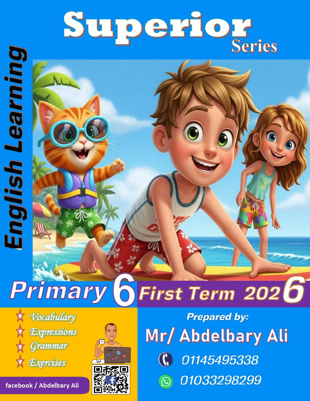 اهم واحدث ملزمة شرح وتدريبات اللغة الانجليزية الصف السادس الابتدائي ...